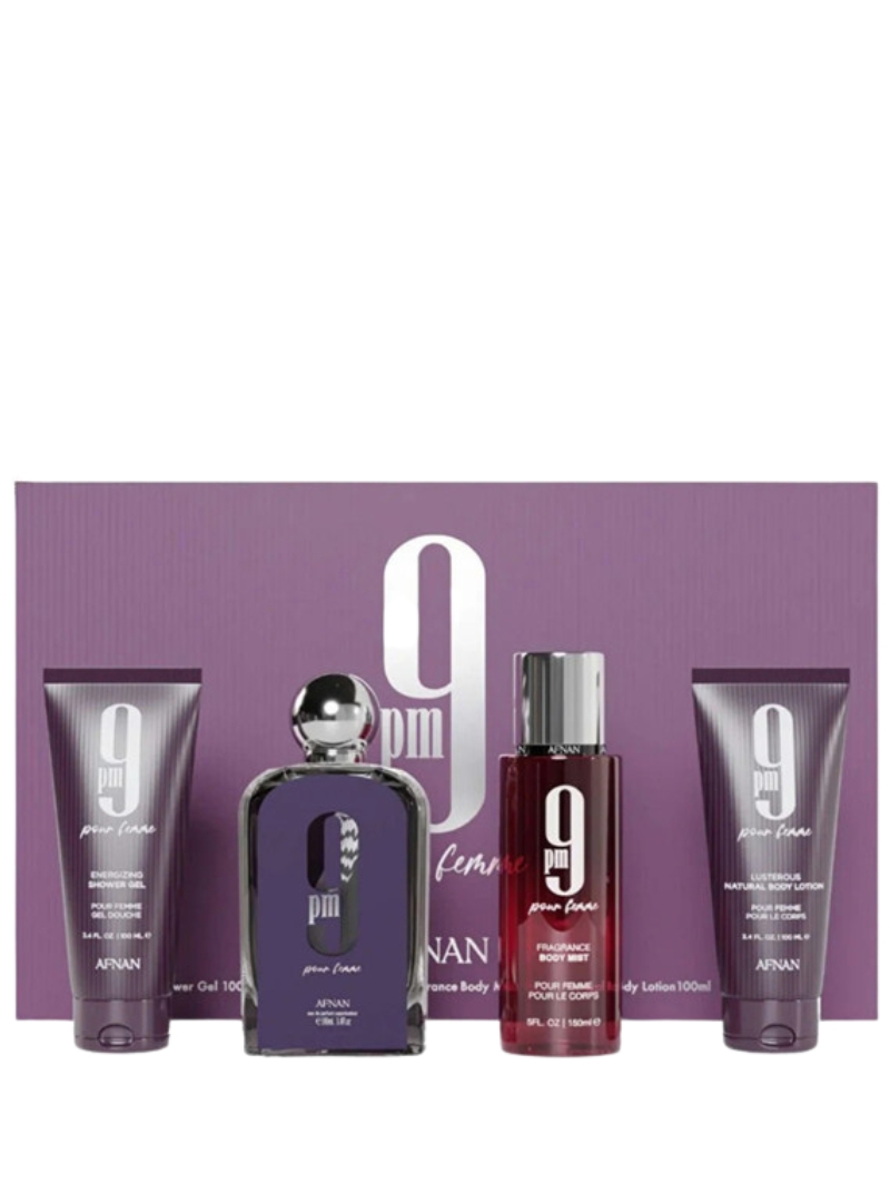 Afnan 9pm Pour Femme EDP 100ml Dāvanu komplekts