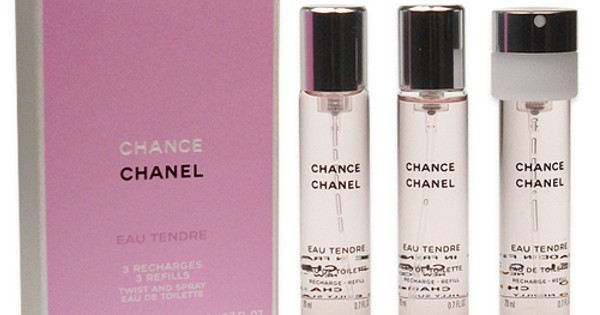 Chanel Chance Eau Tendre EDT 3x20ml refill